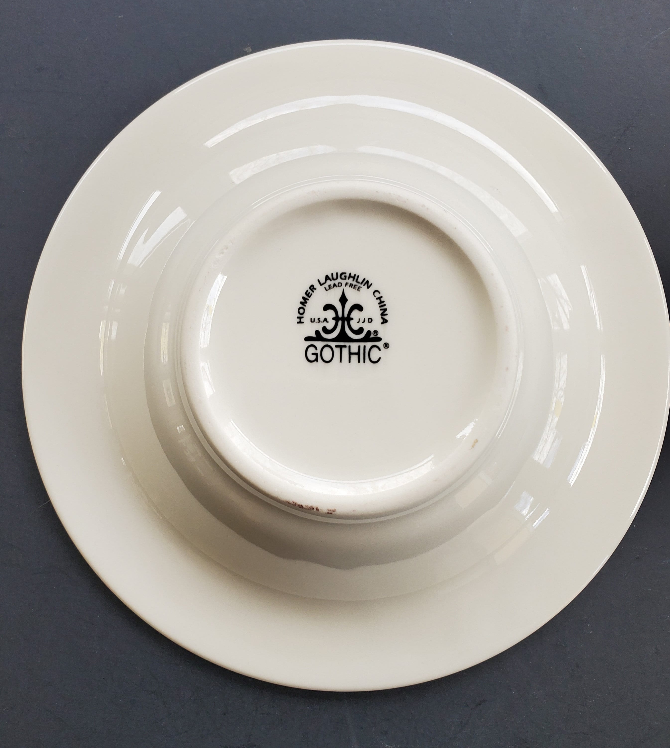 Vintage Homer Laughlin China Gothic Cereal/salad Bowls 1990s - Etsy