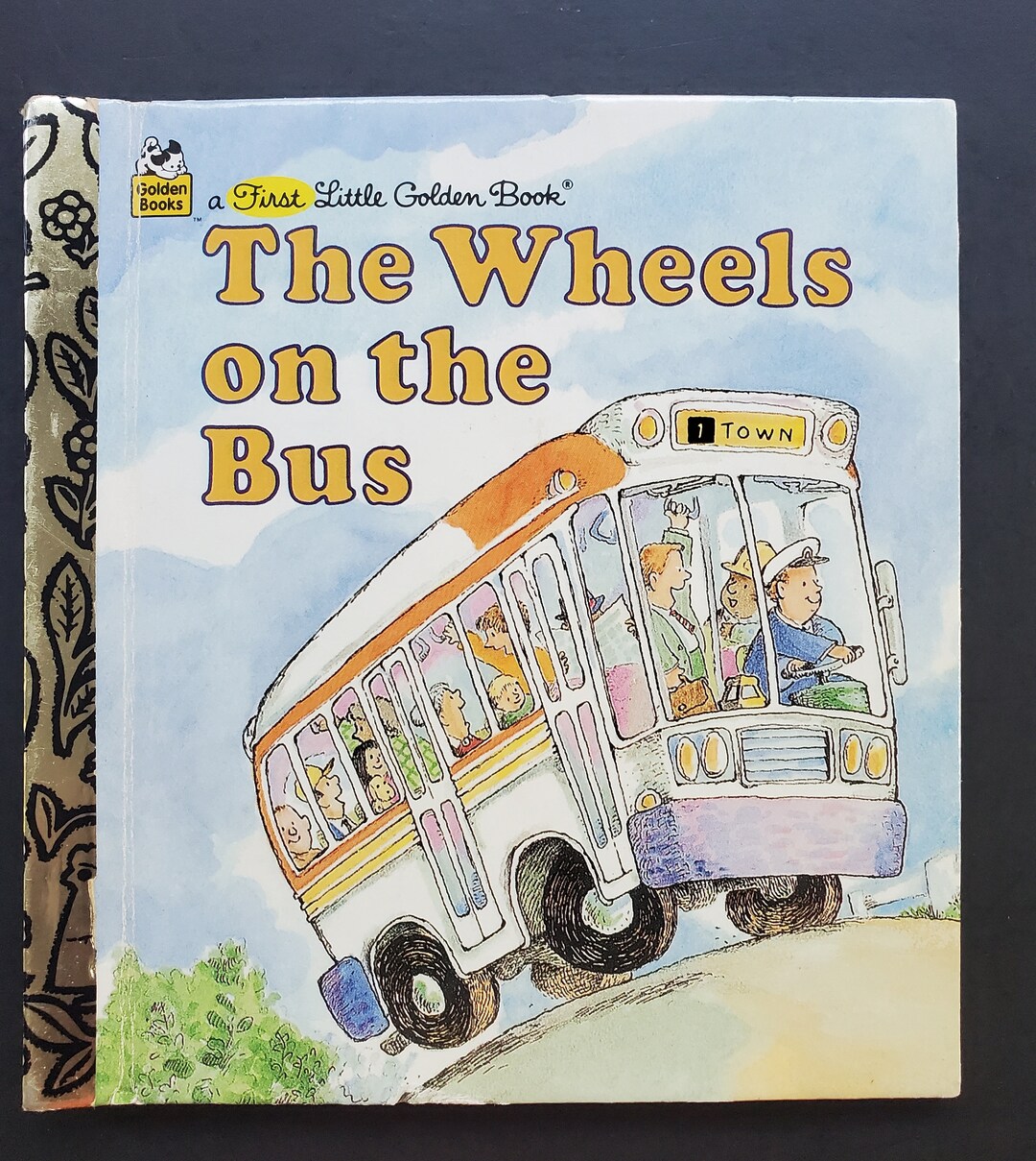 A First Little Golden Book - the Wheels on the Bus - 1992 - Etsy