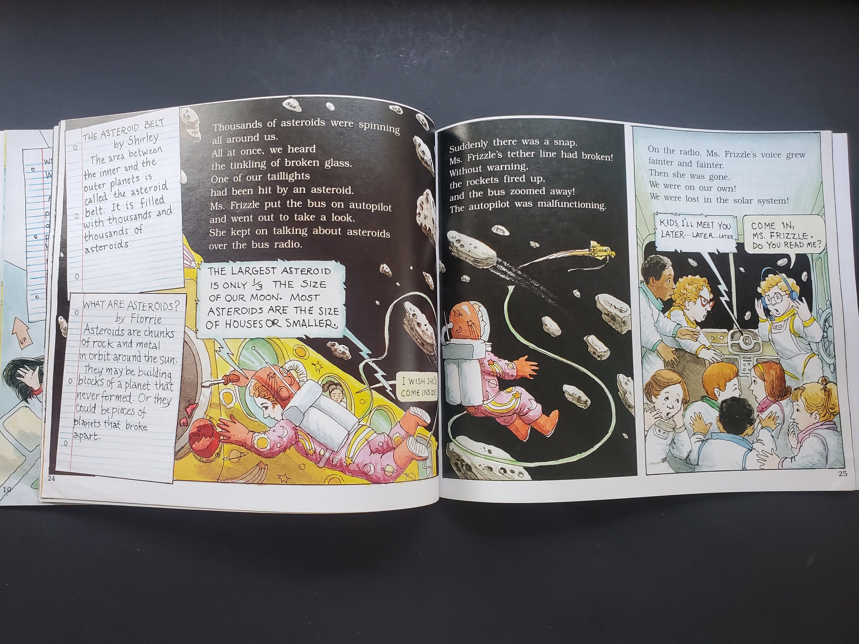 The Magic School Bus Lost in the Solar System 1990 Softcover - Etsy