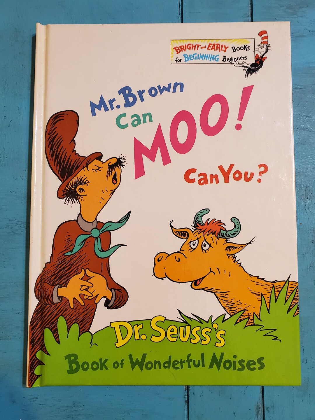 Mr. Brown Can Moo! Can You? by Dr. Seuss - 1st Edition, 1970 - Etsy