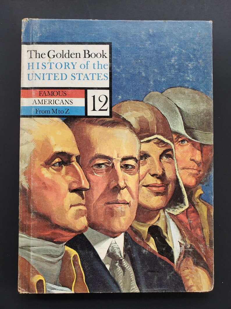 The Golden Book History of the United States Volumes 11 & 12- Famous ...
