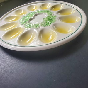 Vintage UCAGCO Ceramic Devilled Egg Plate - Made in Japan - Etsy