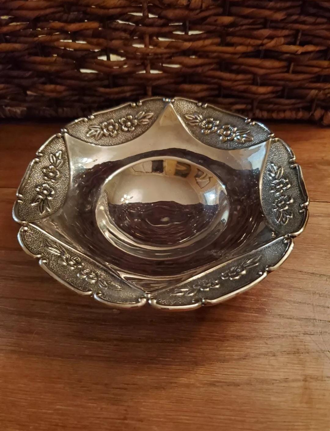 Vintage Studio Silversmiths Silver-plated Footed Bowl - Etsy