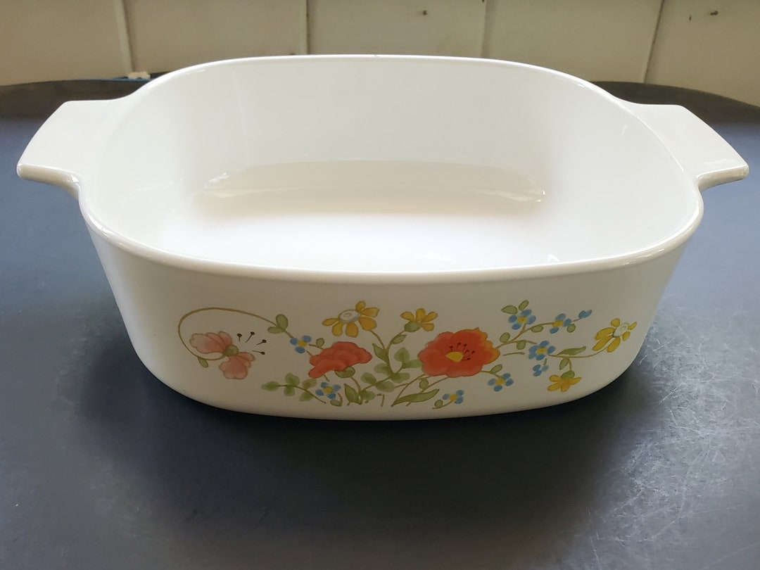 Vintage Corning Ware A-2-B 2-quart Wildflower Casserole Dish No Lid - Etsy