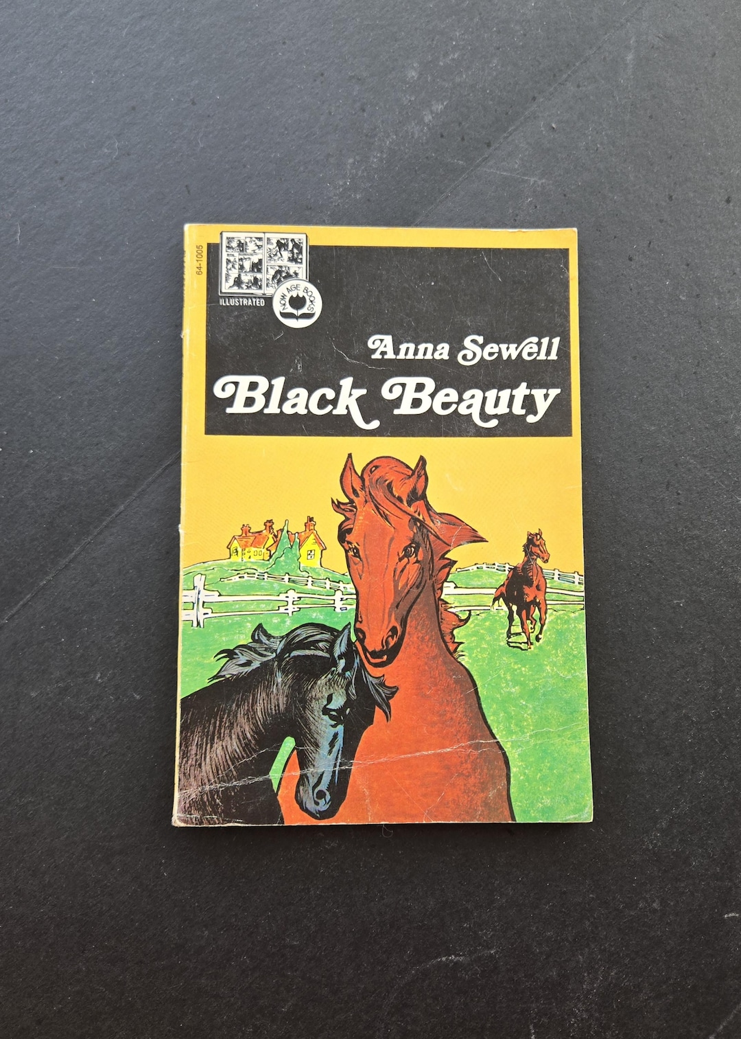 Black Beauty by Anna Sewell - 1973 Now Age Illustrated Paperback ...