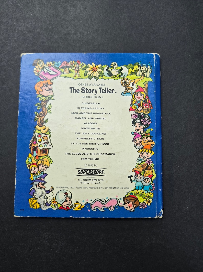 The Storyteller Presents Pinocchio - A Superscope Production 1973 - Etsy