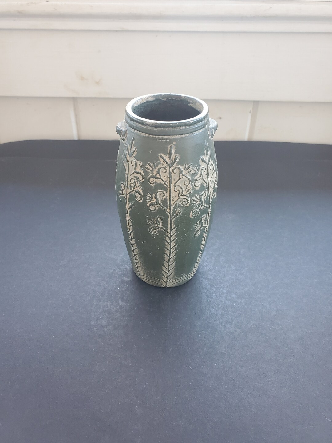 Vintage 1962 Napco Handpainted Acropolis Vase - Etsy