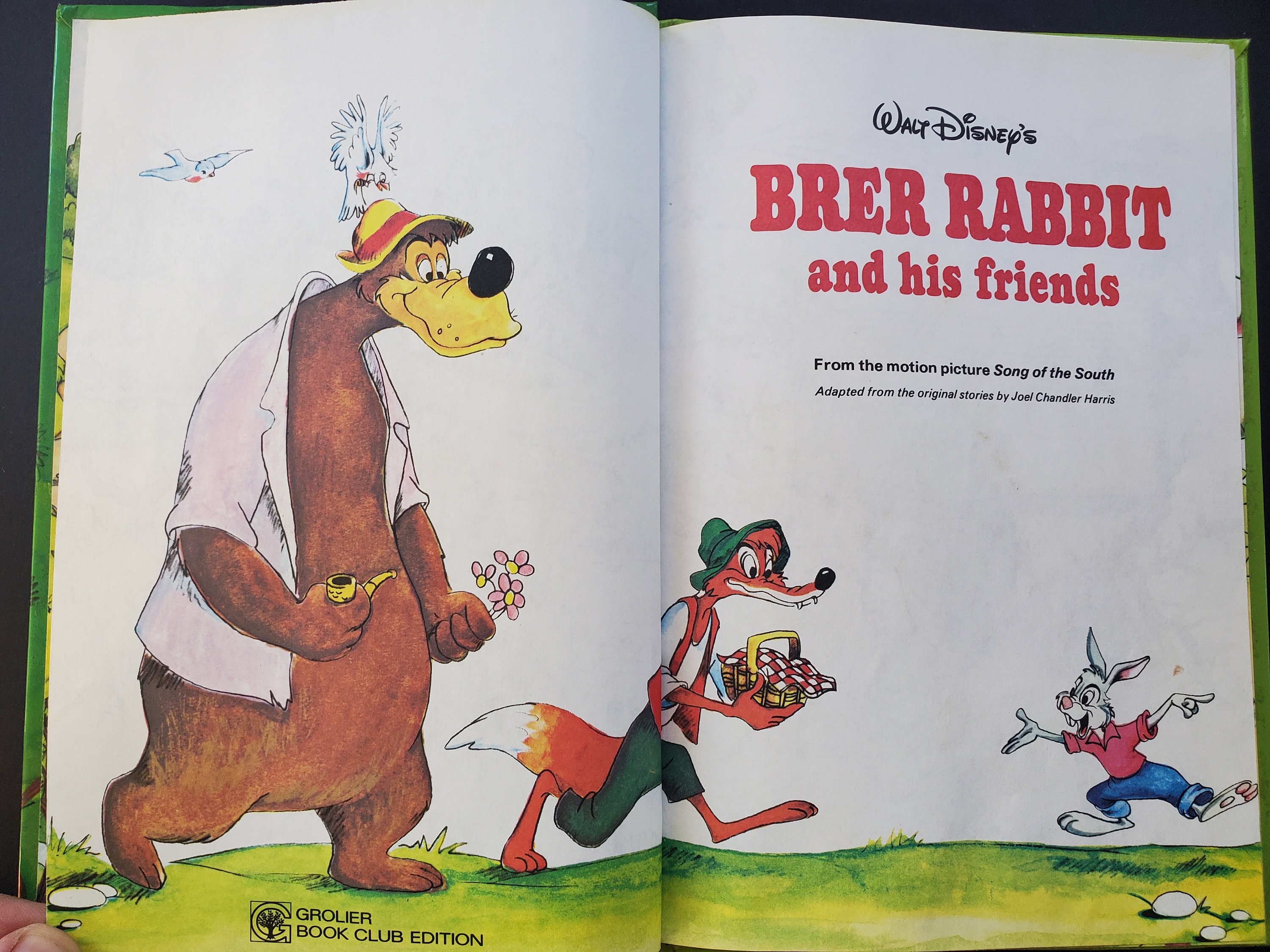 Walt Disney's Brer Rabbit and His Friends 1973 Hardback - Etsy