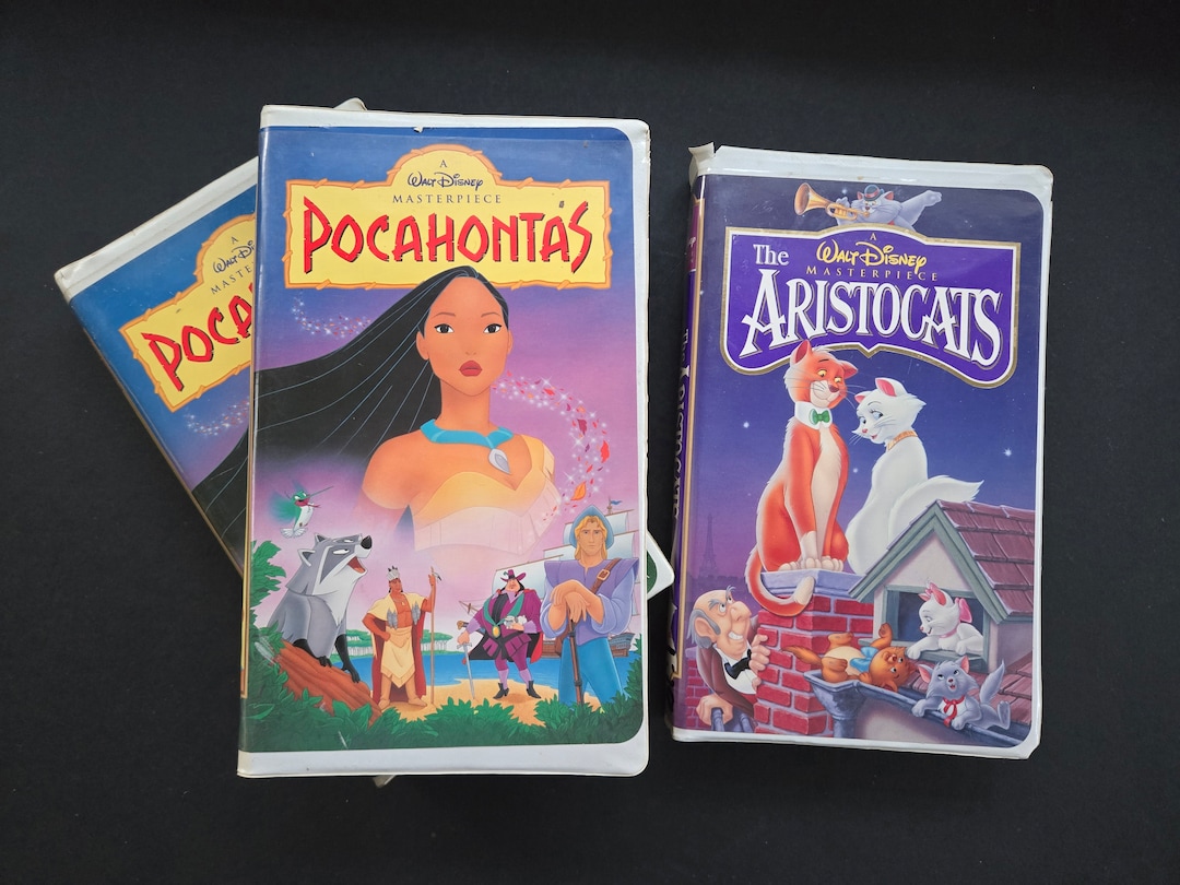 Walt Disney Masterpiece Collection VHS Tapes - 1996 - Etsy