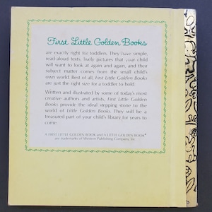 Vintage First Little Golden Books - 1980s - Etsy