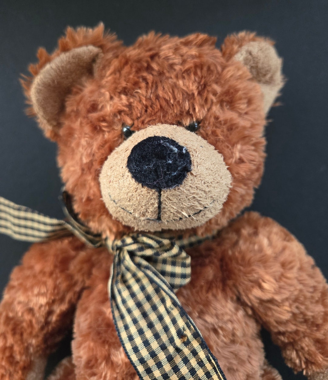 Vintage Russ Berrie Teddy Bear Ripley - Etsy