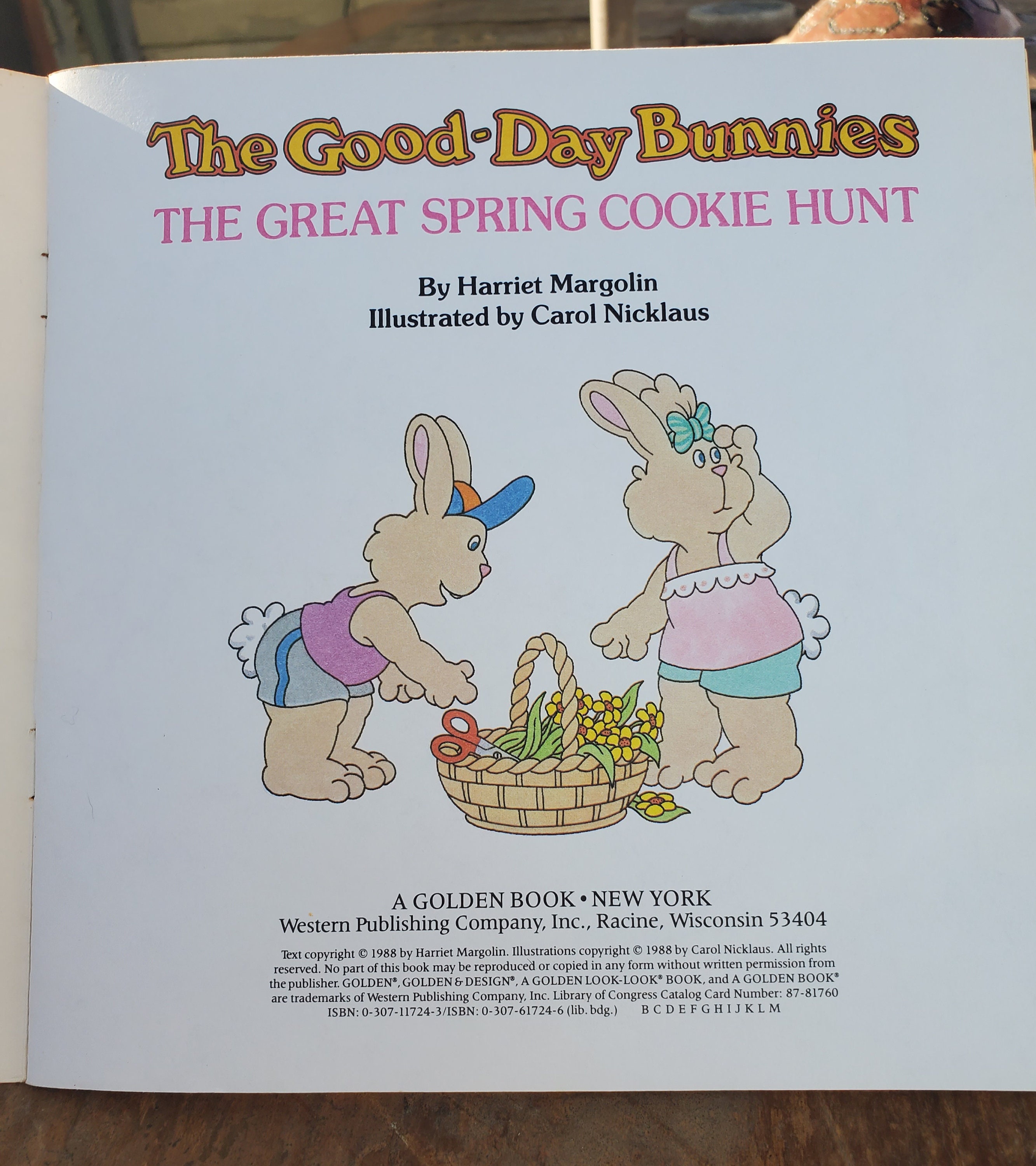 The Good-day Bunnies A Golden Look-look Book by Harriet - Etsy