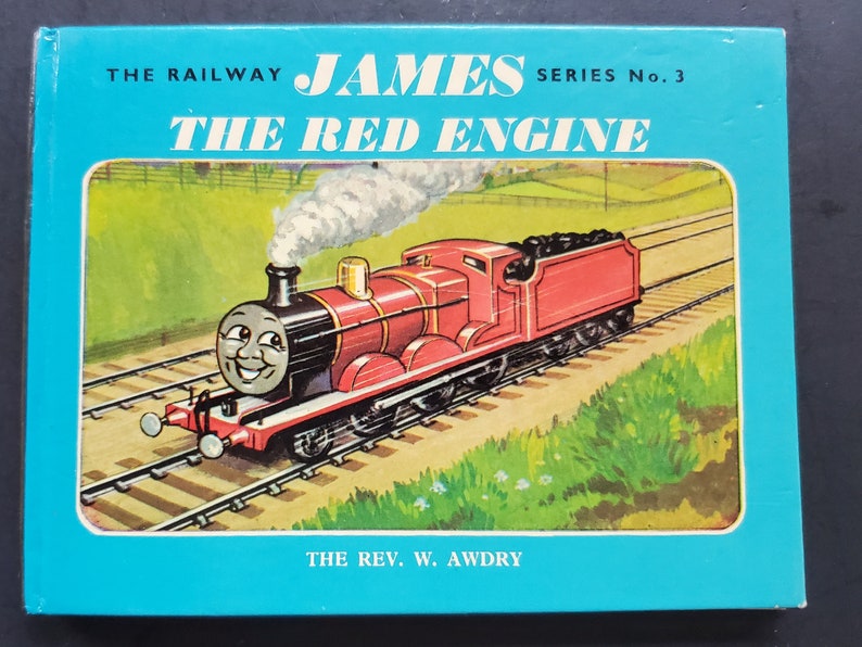 James the Red Engine the Railway Series No. 3 by the Rev. W. - Etsy
