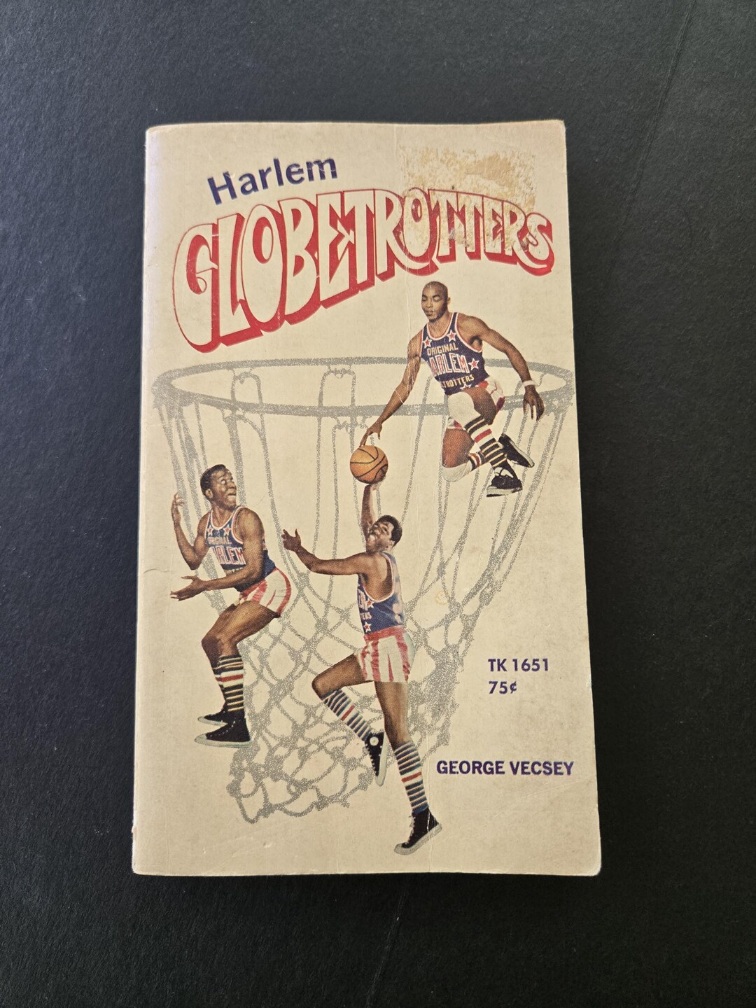 Harlem Globetrotters - 1970 Paperback Book From Scholastic Book ...