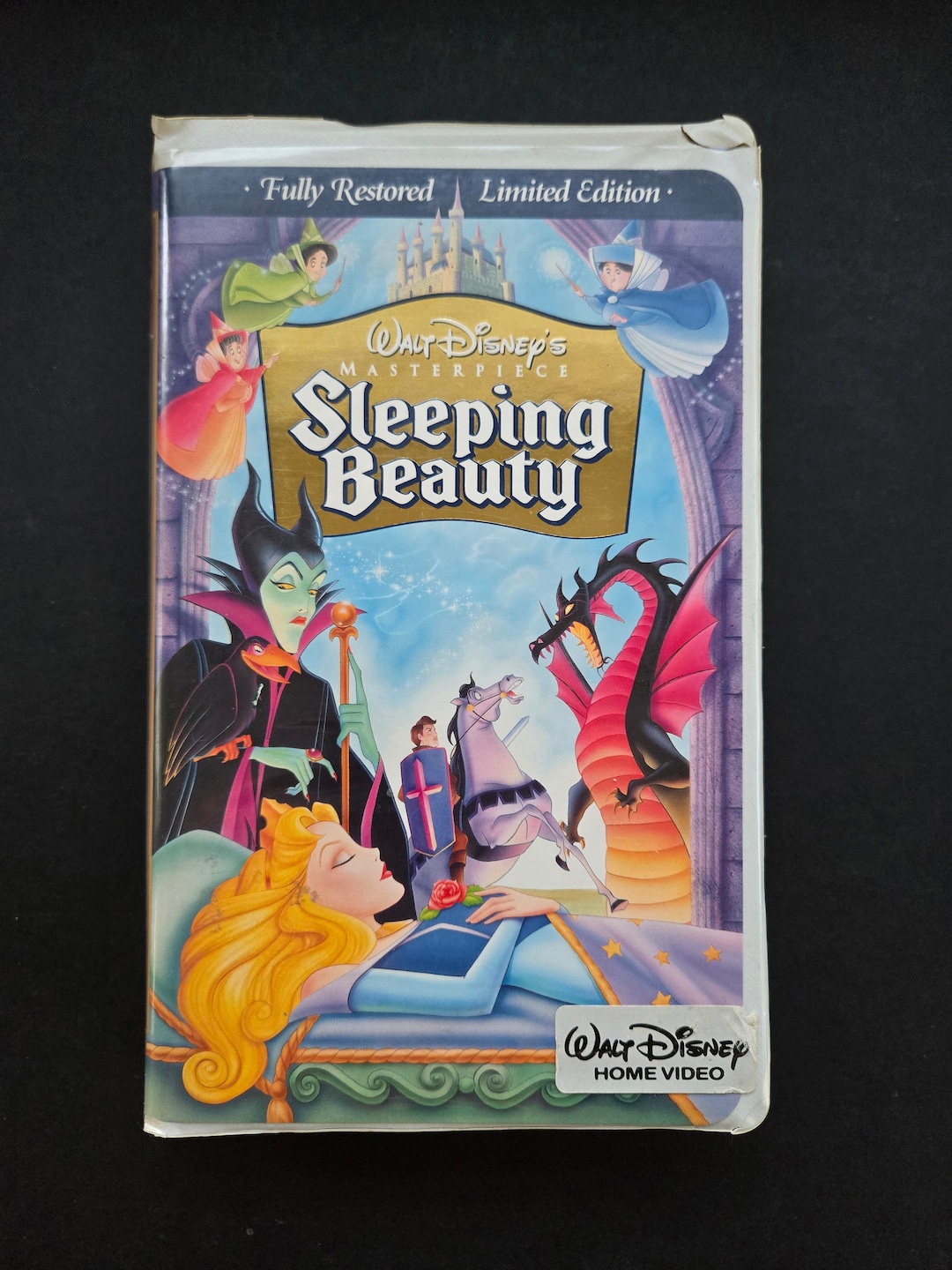 Walt Disney's Sleeping Beauty Masterpiece Collection VHS Tape - 1997 - Etsy