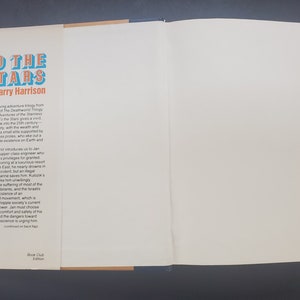 To the Stars by Harry Harrison - 1980 & 1981 Sci Fi Trilogy - Etsy