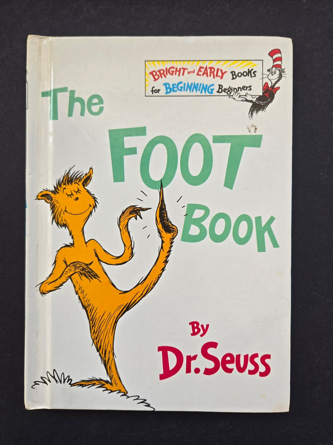 Dr. Seuss the Foot Book - 1968 Hardcover Grolier Book Club Edition - Etsy