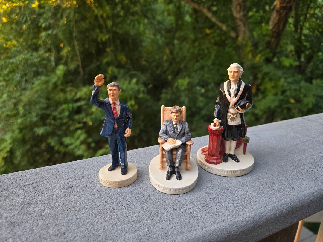 Vintage Sebastian Miniatures - U.S. Presidents - Etsy