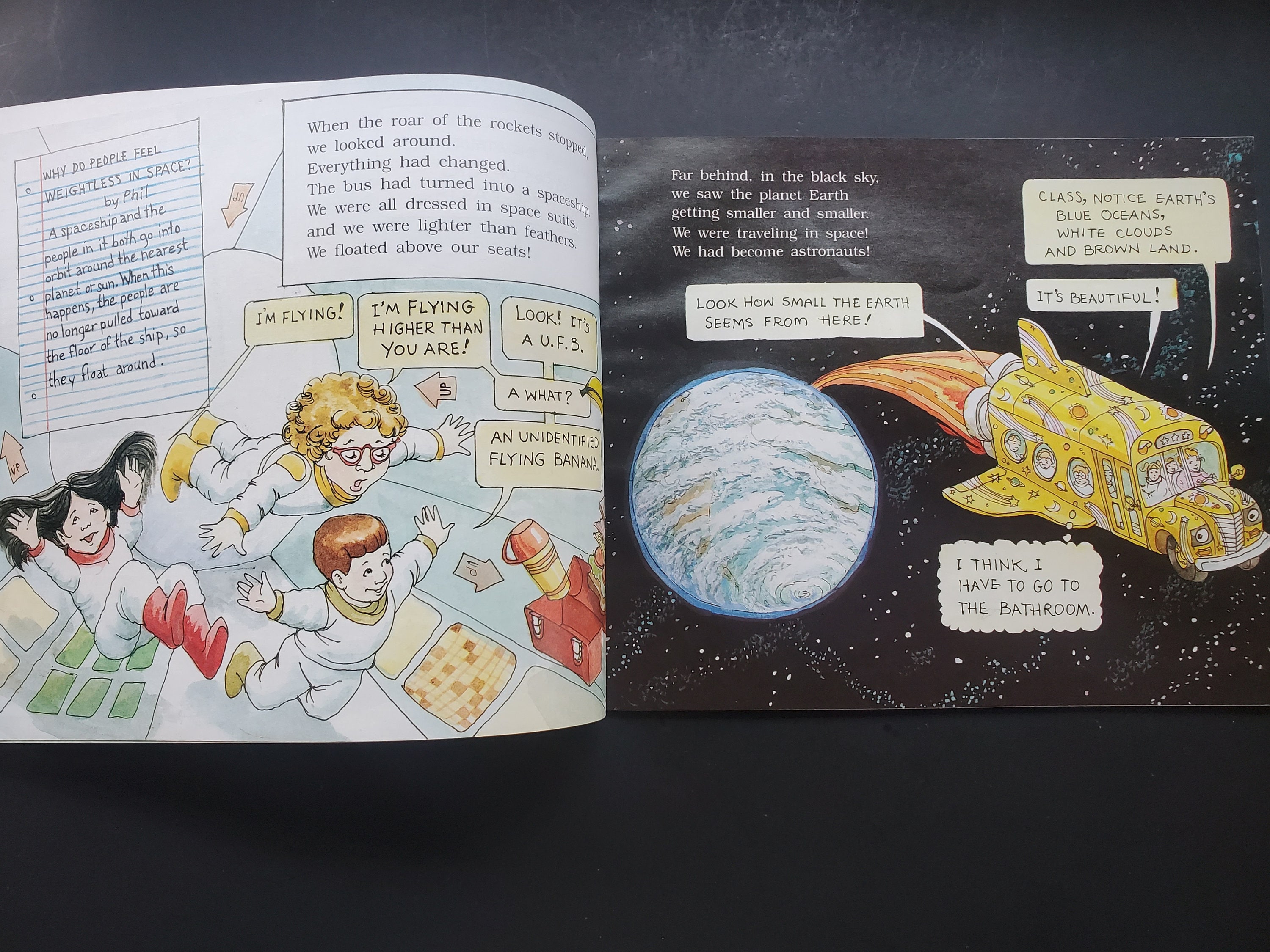 The Magic School Bus Lost in the Solar System 1990 Softcover - Etsy