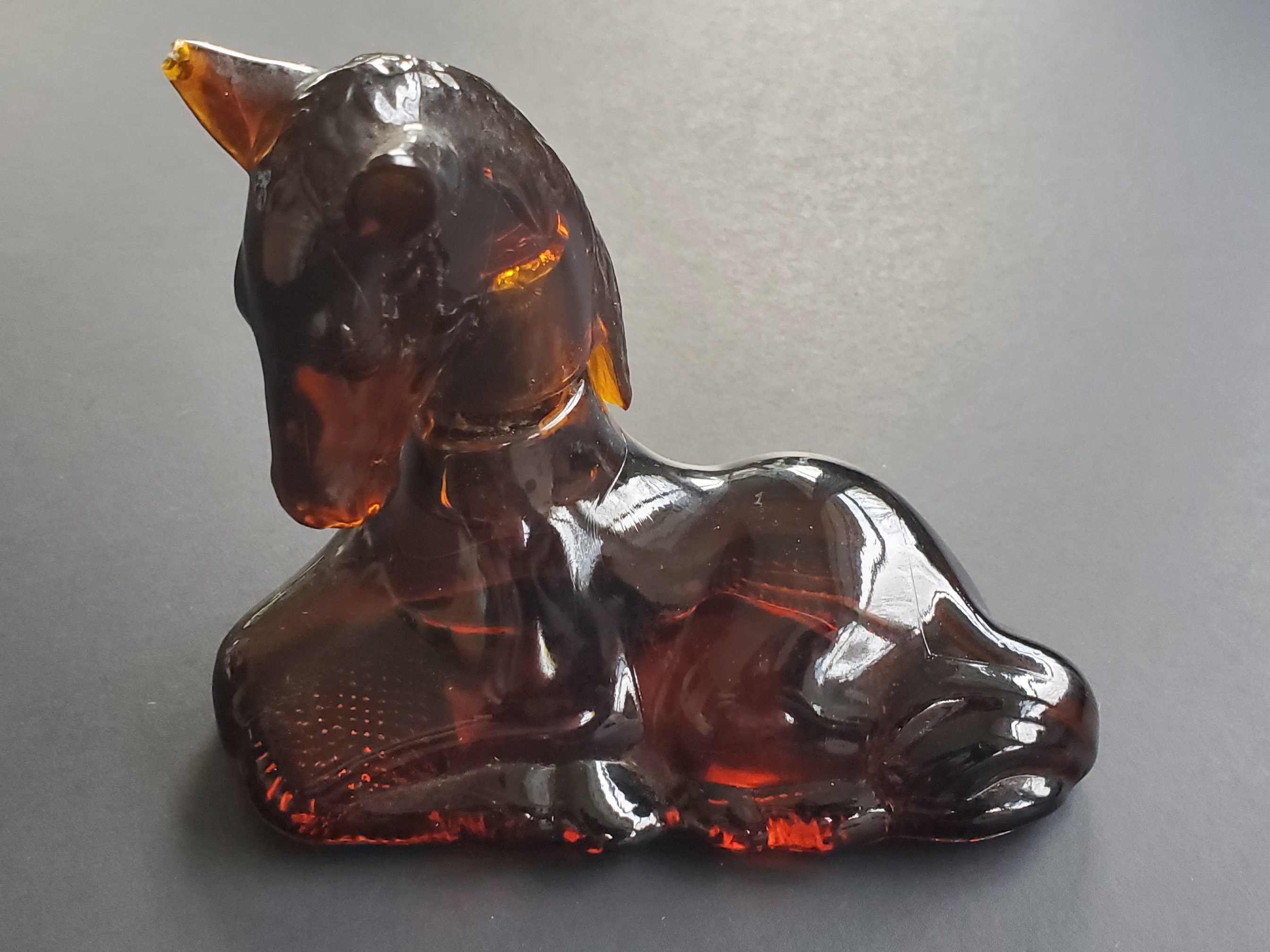 Avon Brown Glass Horse Sun Blossoms Cologne Bottle 1970s - Etsy