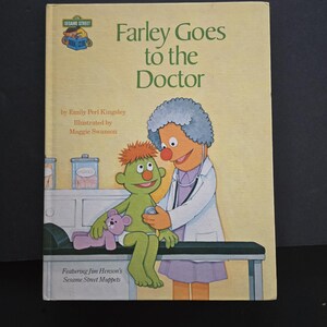 Vintage Sesame Street Book Club - Farley Goes to the Doctor by Emily ...