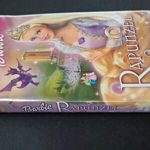 Barbie Rapunzel VHS Tape 2002 - Etsy