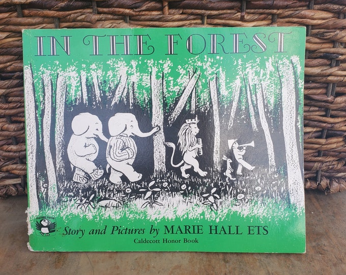 In the Forest by Marie Hall Ets - 1976 Edition - Etsy