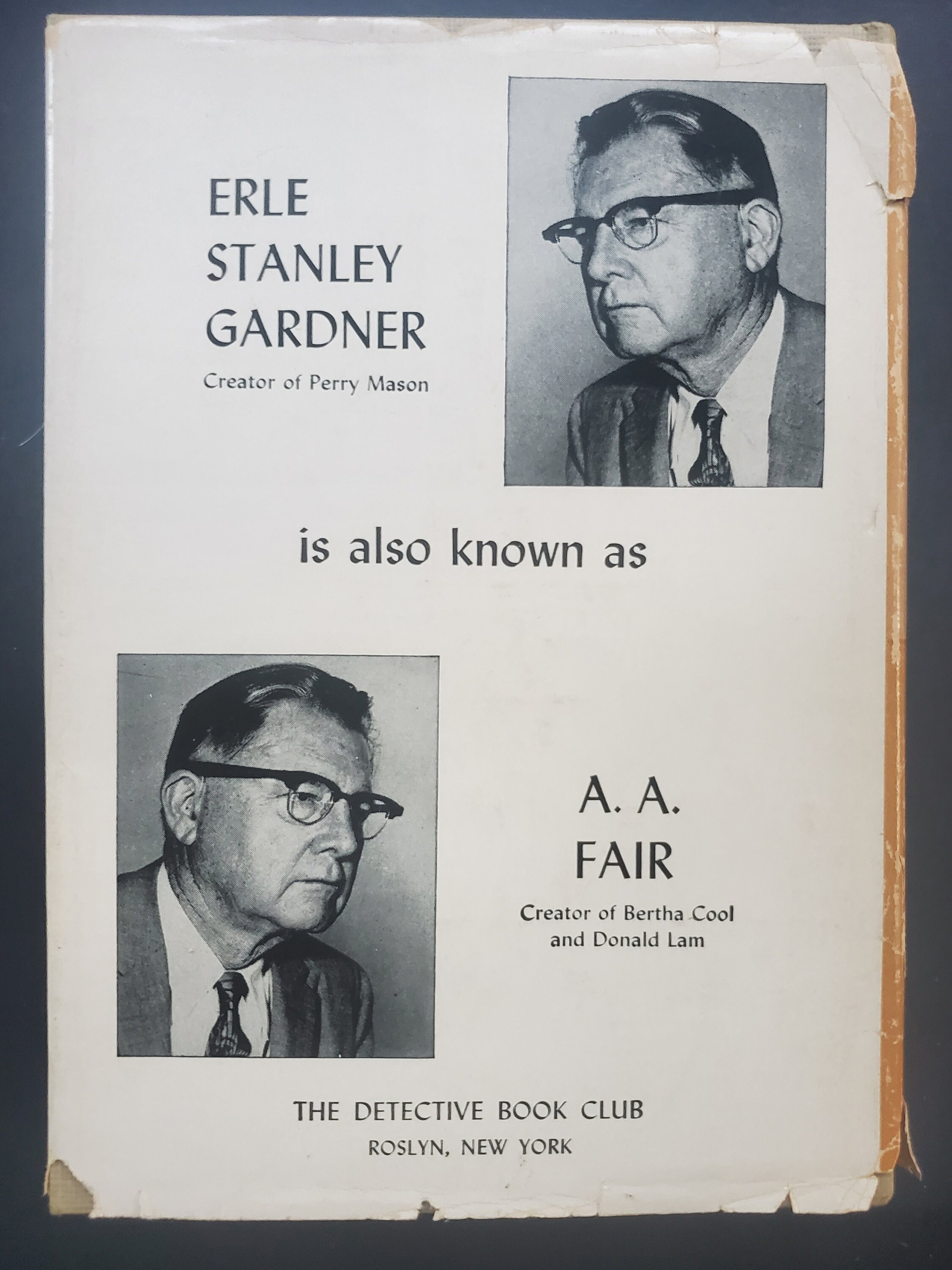 1964 Detective Book Club 2 Mysteries in 1 Volume by Erle - Etsy