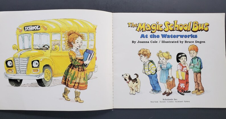 The Magic School Bus at the Waterworks 1986 Softcover - Etsy