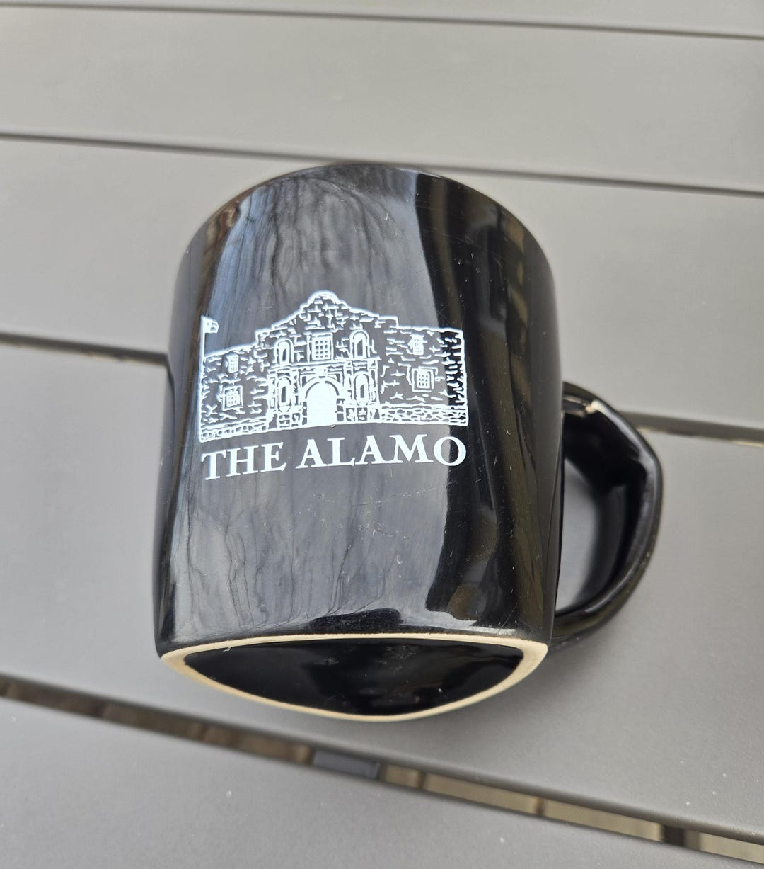 Vintage the Alamo Souvenir Mug - Etsy