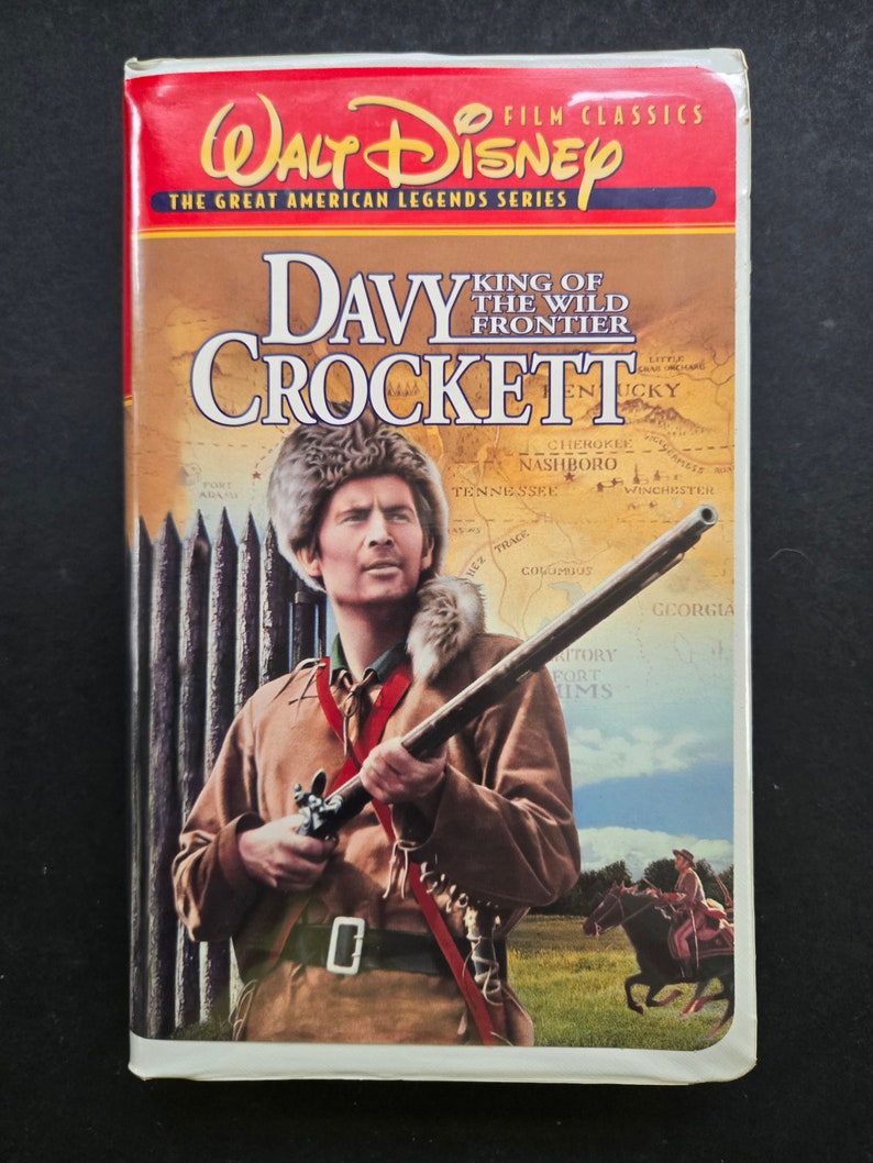 Walt Disney Great American Legends Series Davy Crockett, King of the ...