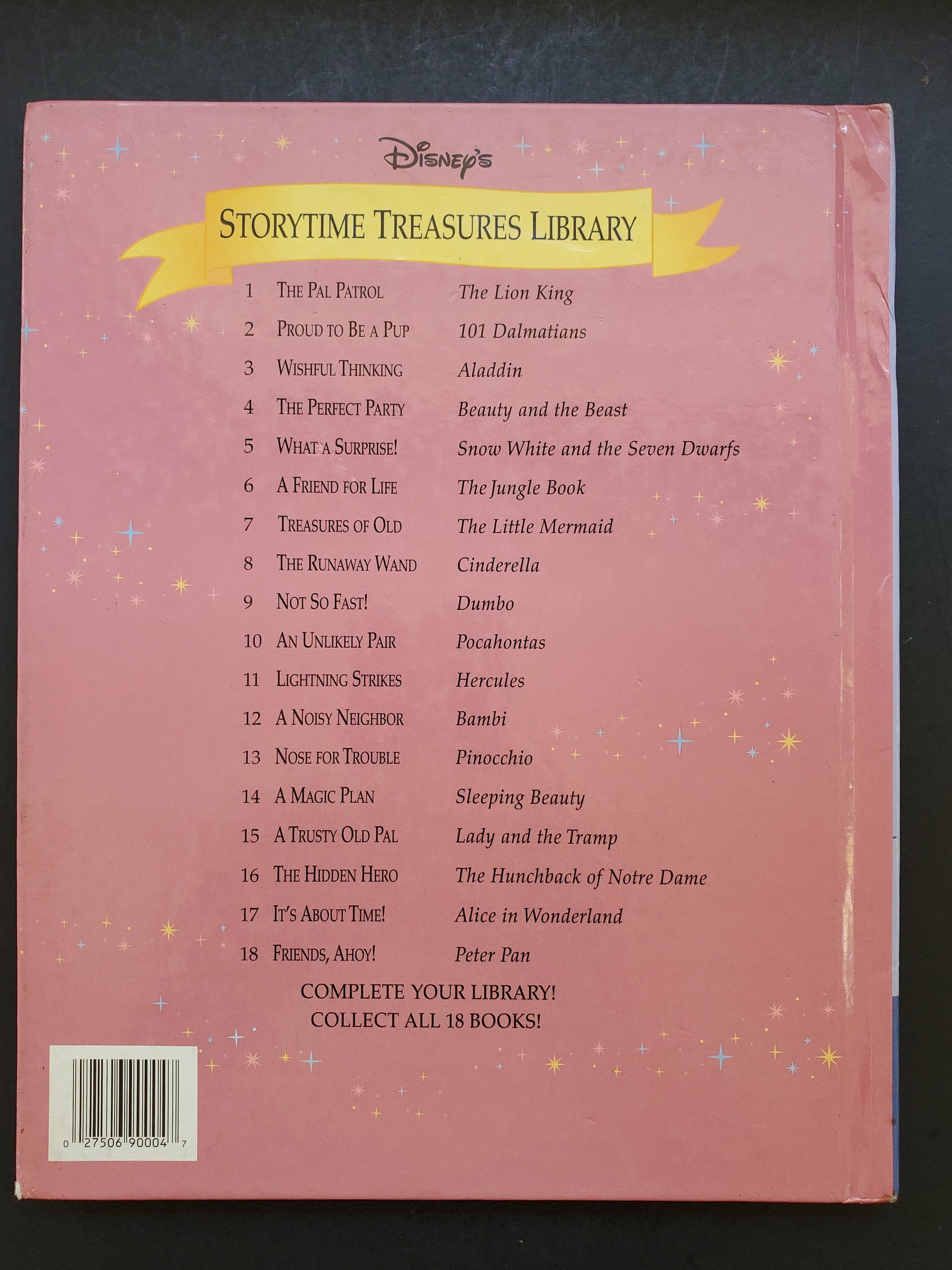 1998 Disney's Storytime Treasures Library Volumes 4 6 & 7 - Etsy