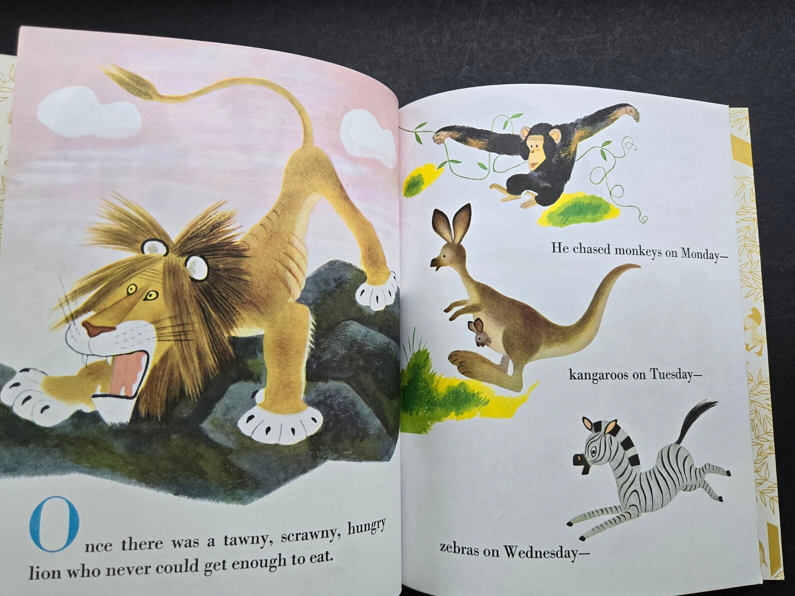 Vintage Little Golden Books - 1989 & 1999 Tawny Scrawny Lion Books - Etsy