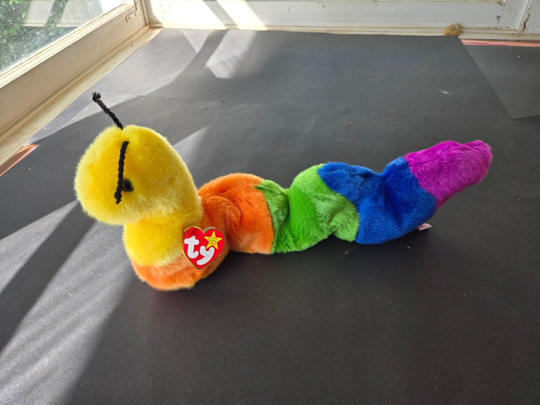 Inch the Ty Beanie Baby Inch Worm 1999 - Etsy