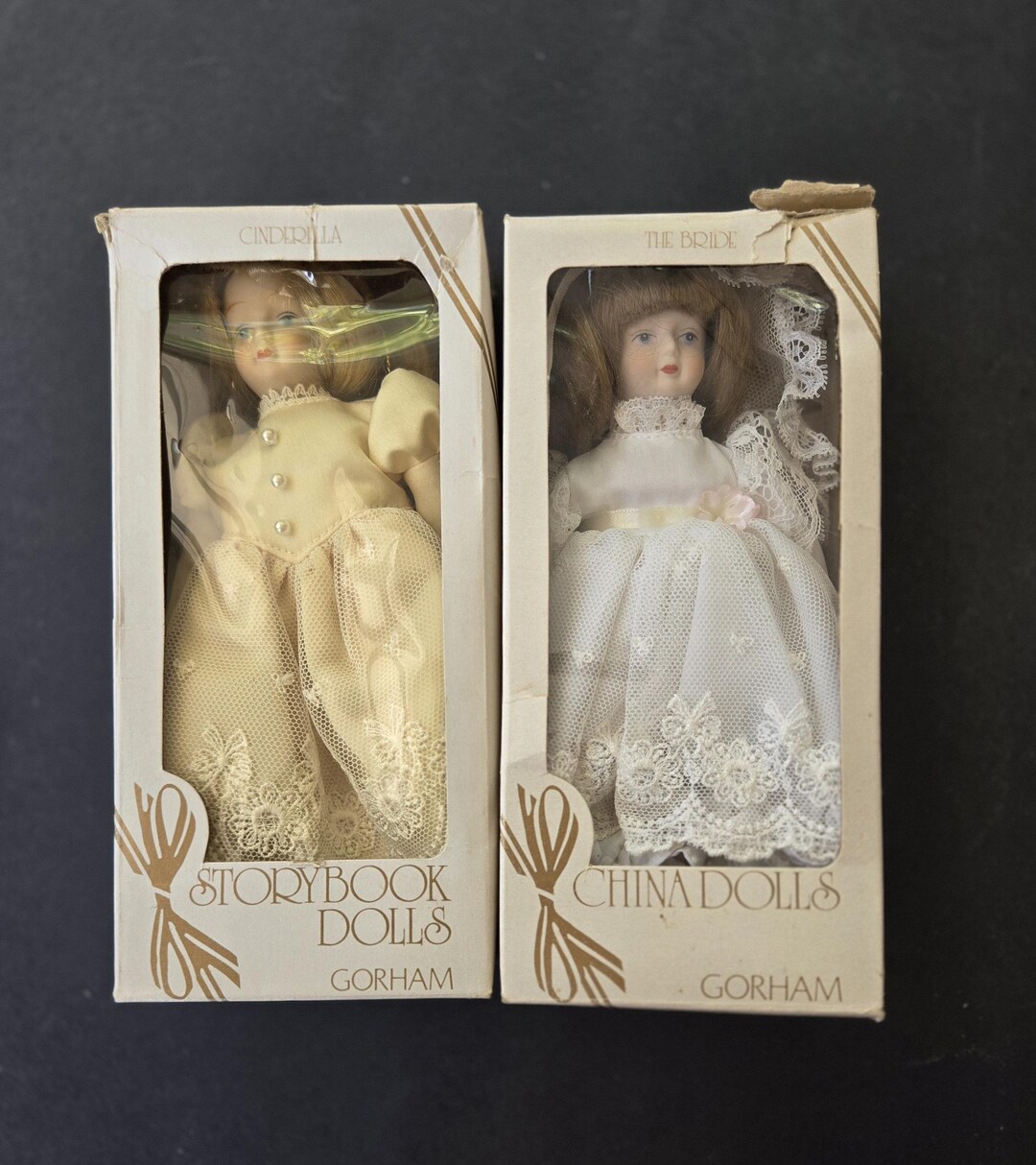1980s Gorham Collectible Dolls - Cinderella and the Bride - Etsy