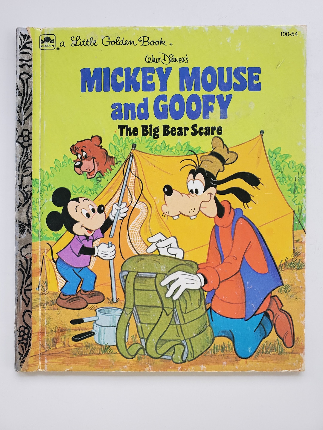 Little Golden Book Walt Disney's Mickey Mouse and Goofy the Big Bear ...