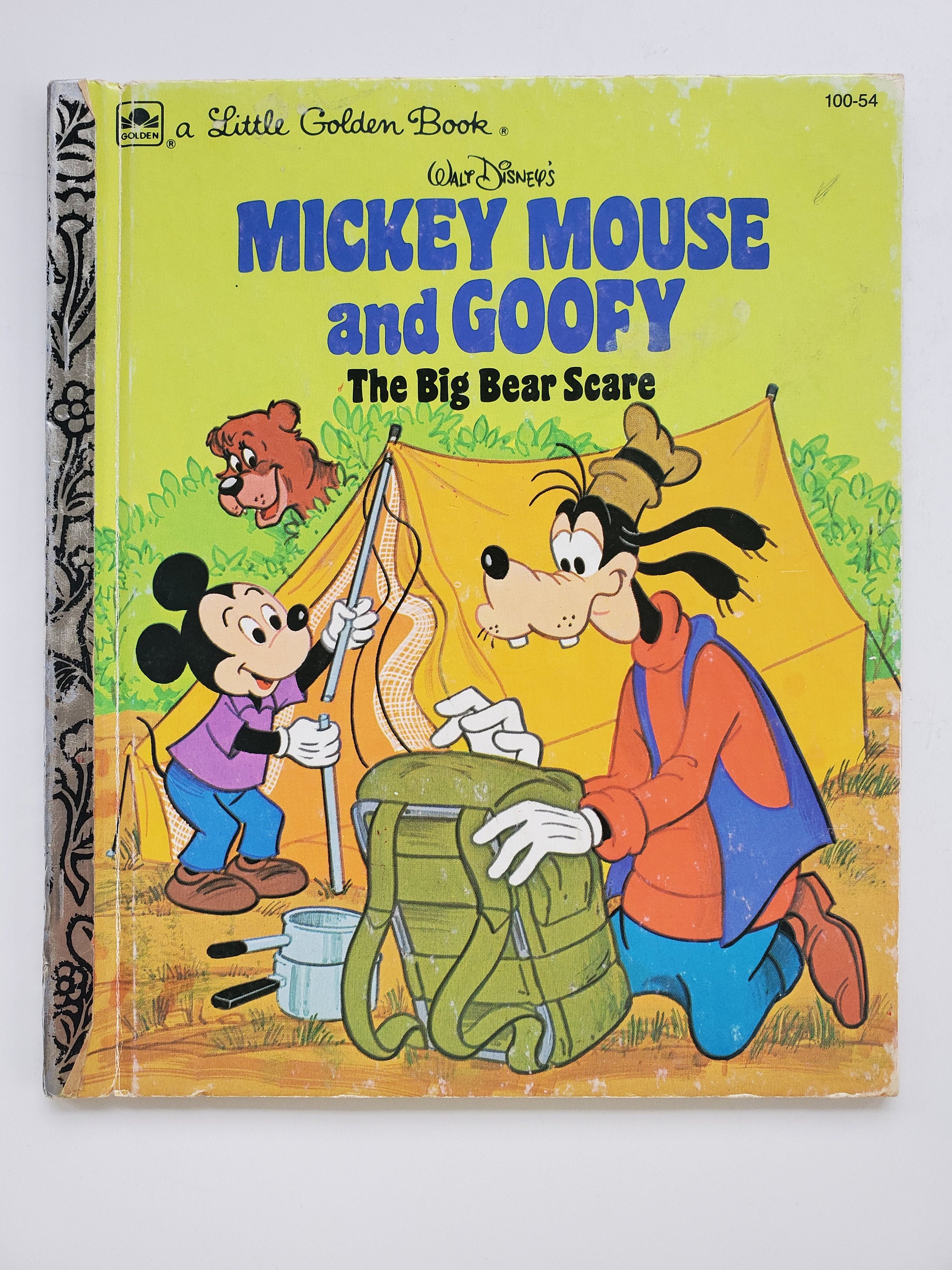 Little Golden Book Walt Disney's Mickey Mouse and Goofy - Etsy