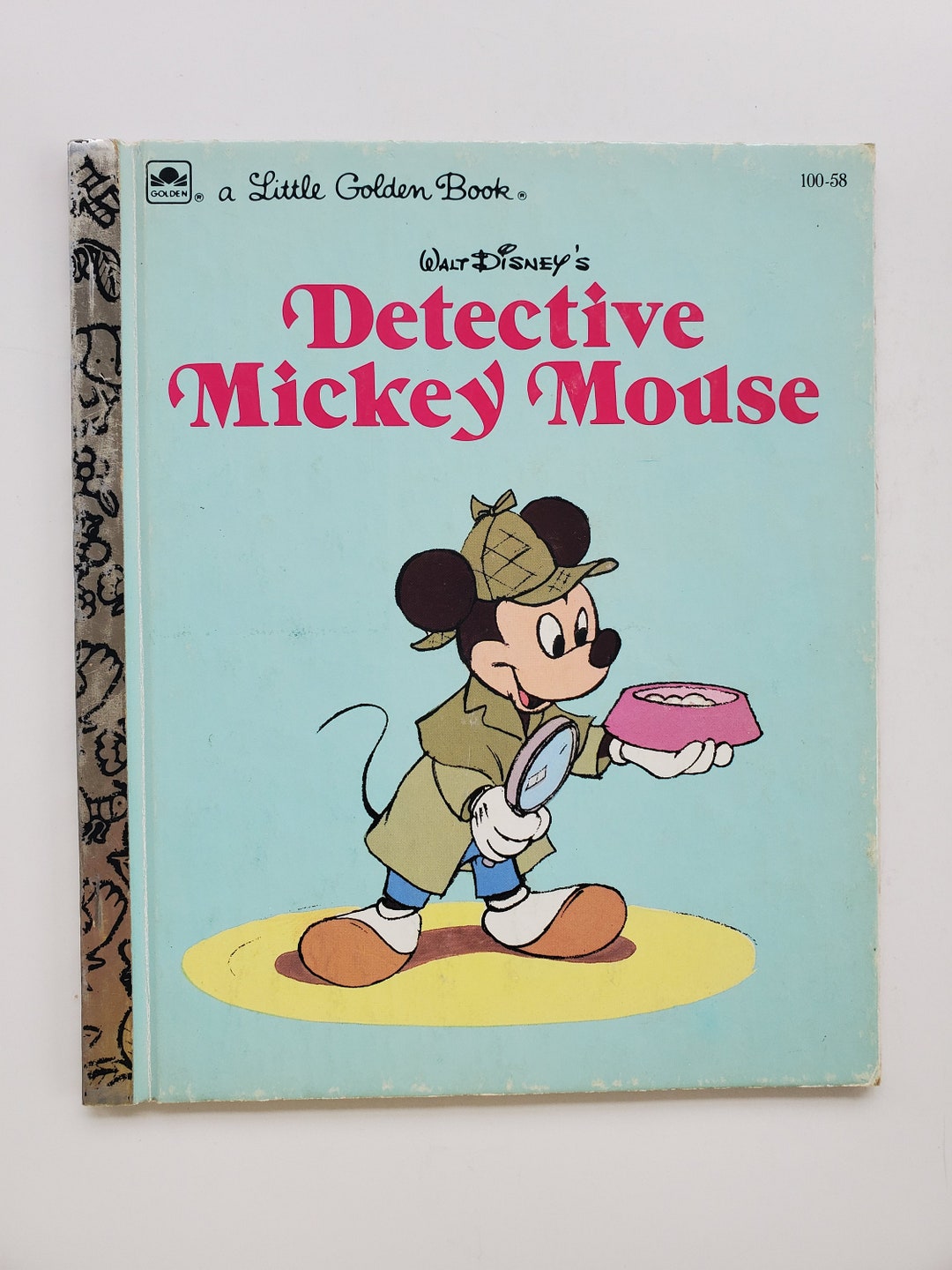 Little Golden Book Walt Disney's Detective Mickey Mouse 1985 - Etsy