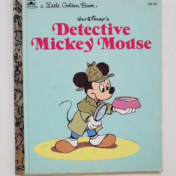 Mickey Mouse Detective - Etsy