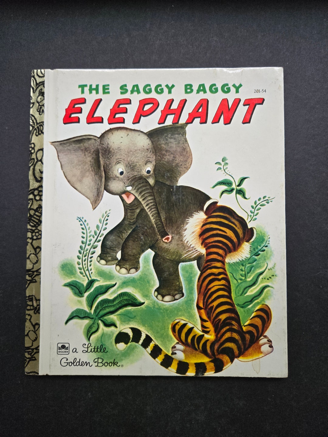 Little Golden Book - Saggy Baggy Elephant - 1992 - Etsy