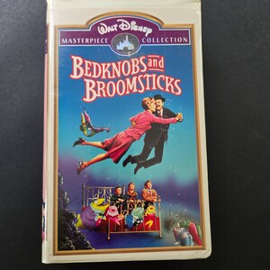 Walt Disney Masterpiece Collection VHS Tape - Bedknobs and Broomsticks - 1994 - Etsy