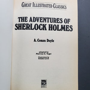 Great Illustrated Classics - the Adventure of Sherlock Holmes by A ...