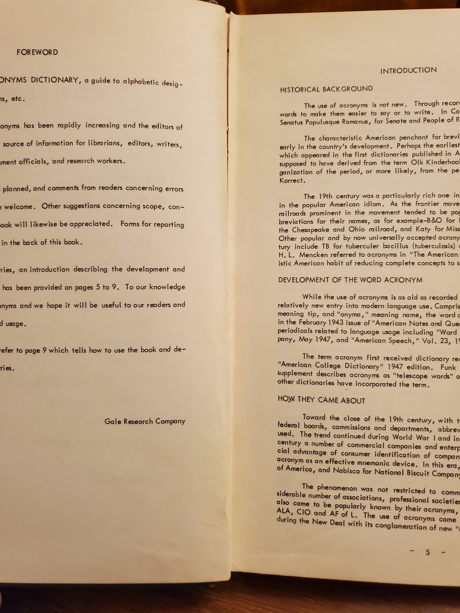 Acronyms Dictionary: A Guide to Alphabet Designations, Contractions ...