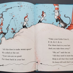The Cat in the Hat Comes Back by Dr. Seuss - 1986 Hardback Edition - Etsy