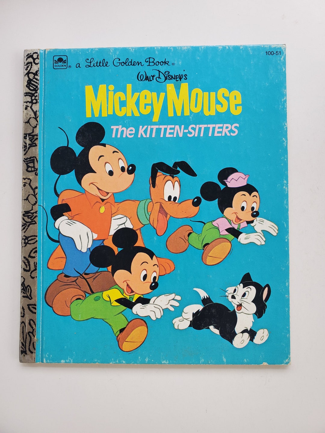 Little Golden Book Walt Disney's Mickey Mouse the Kitten Sitters - 1976 ...