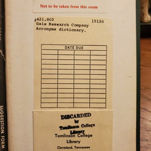 Acronyms Dictionary: A Guide to Alphabet Designations, Contractions ...