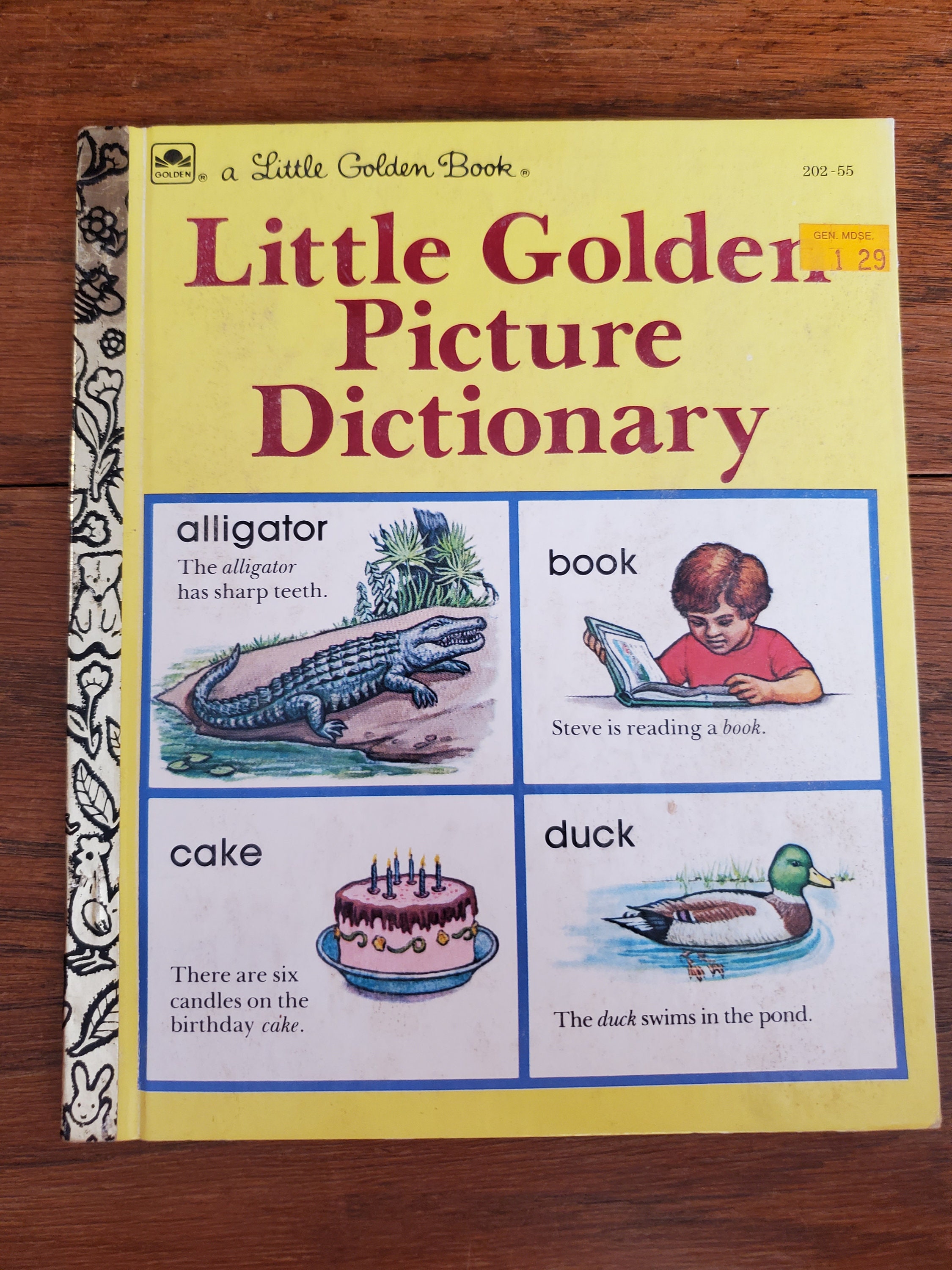 Little Golden Picture Dictionary A Little Golden Book 1981 Edition - Etsy