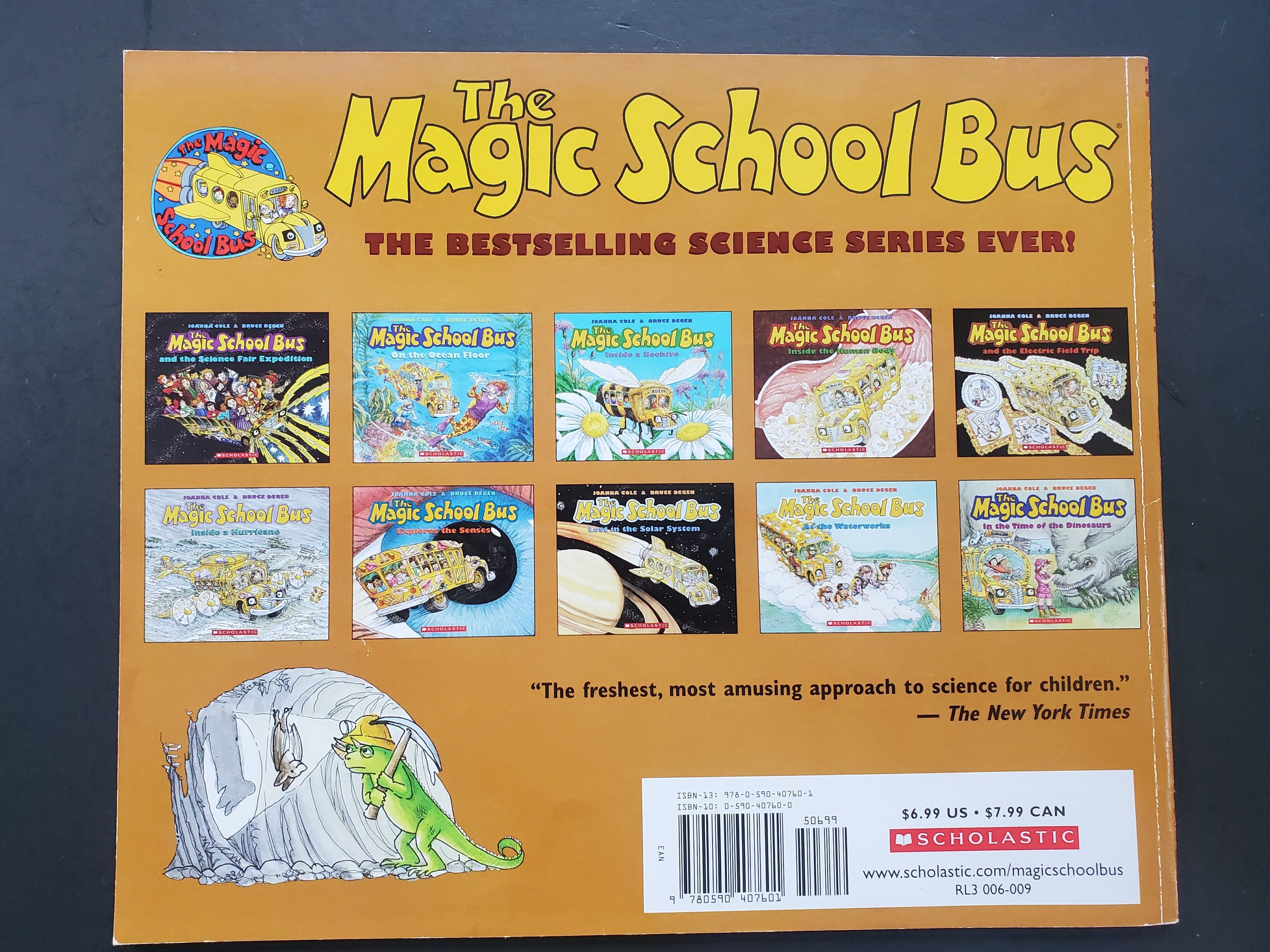 The Magic School Bus Inside the Earth 1987 Softcover Edition - Etsy