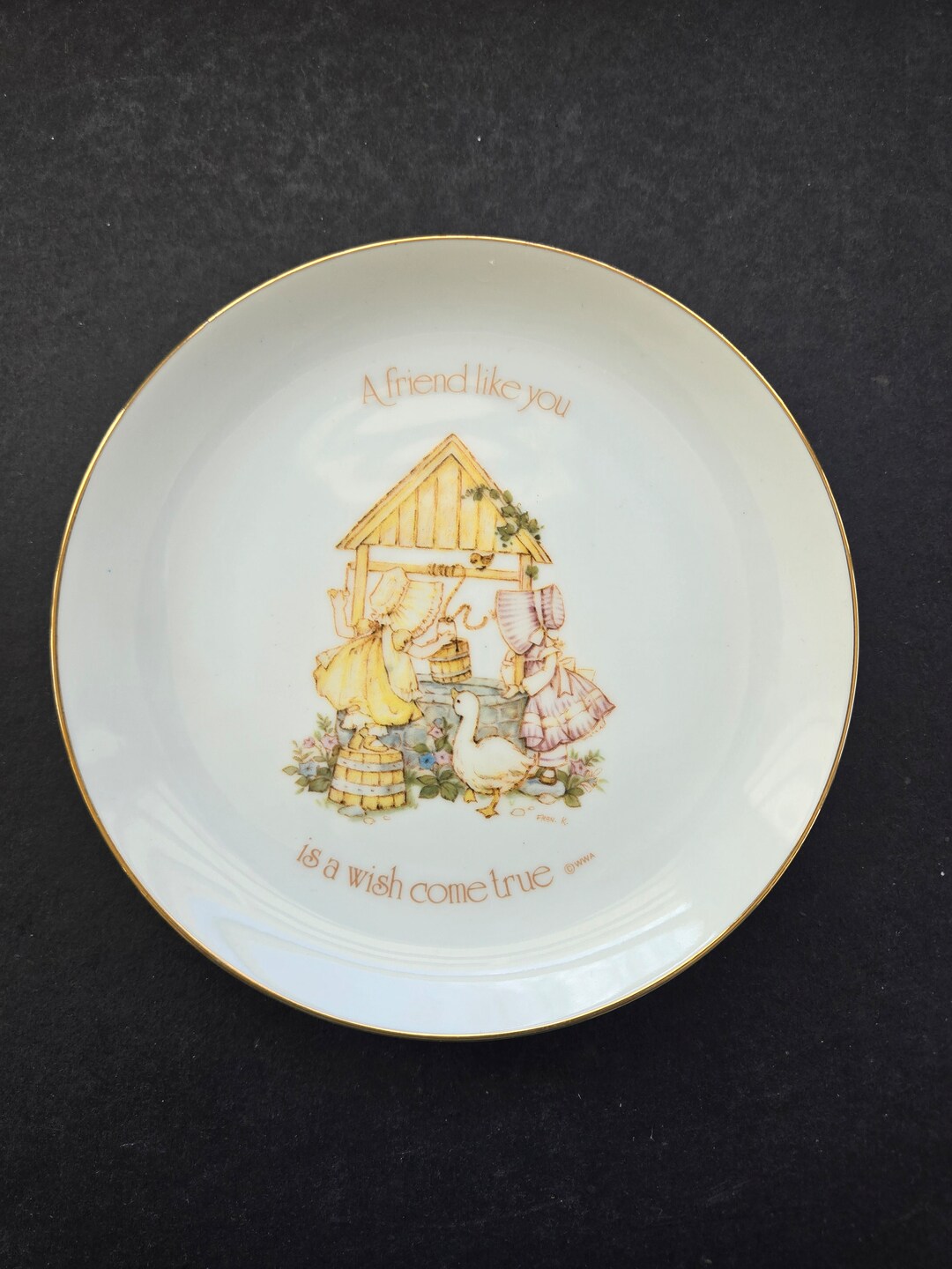 1976 Lasting Memories Porcelain Friendship Plate - Etsy