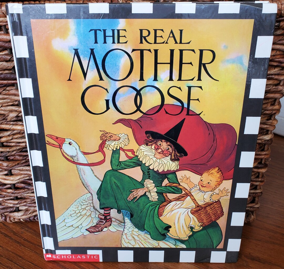 The Real Mother Goose - 1994 1st Scholastic Printing - Etsy